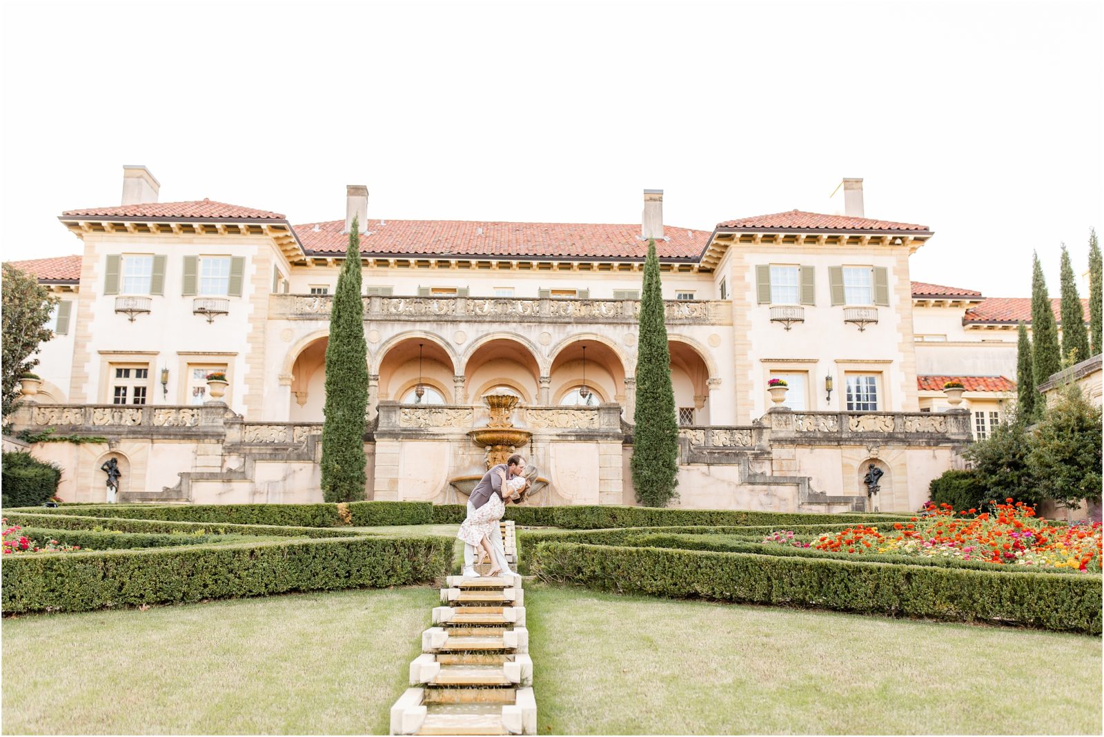 Sarah and Jaxon - Engagement Session at the Historic Philbrook Museum ...