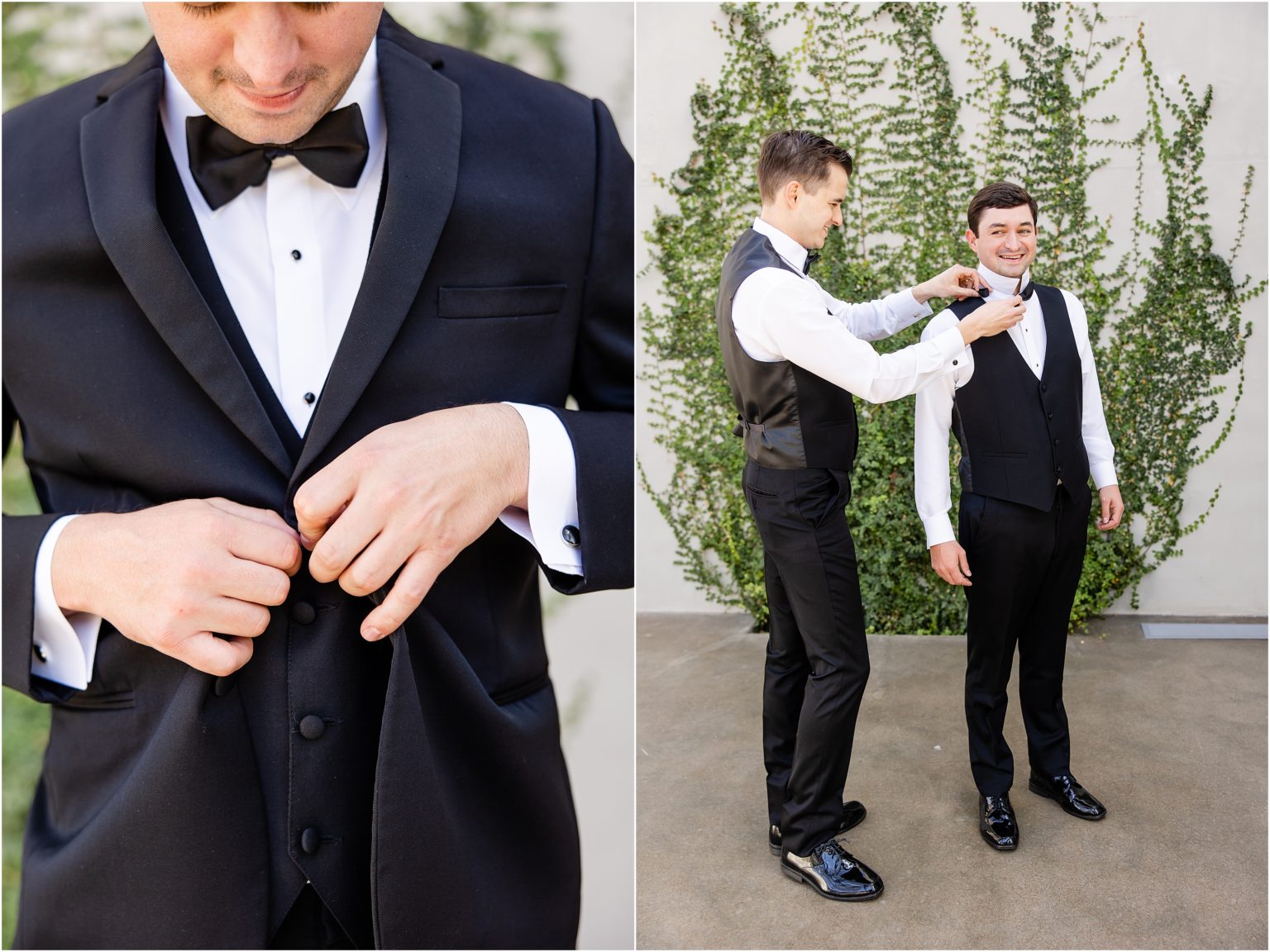 Mandee and Scott - A Glamorous Black and White Winter Wedding at the ...